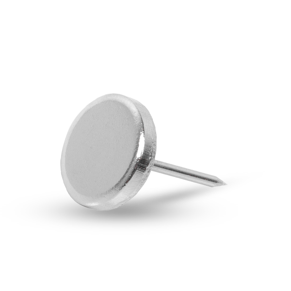 Pin Grooved 16mm | Plastic Grey | Retail Security | Vitag