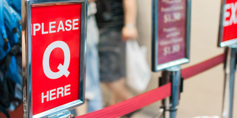 Three ways to combat time spent in the queue | Retail Blog | Vitag